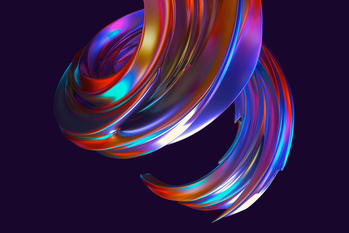 Flow: Cascading Textures, an Object Graphic by RuleByArt