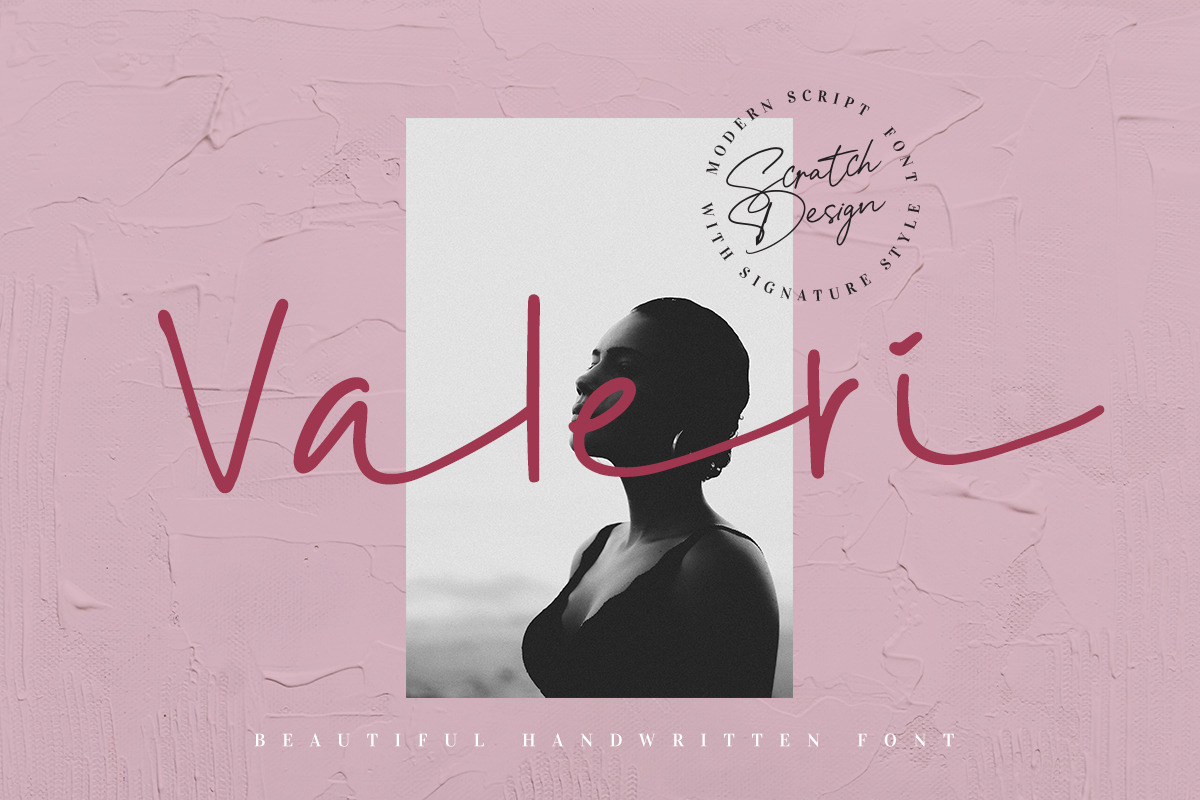 Valeri Modern Script Font | Creative Market