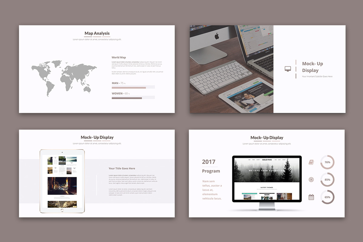 Different Powerpoint Template, a Presentation Template by PreFactory