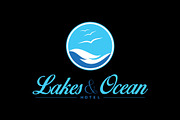 Lakes & Ocean Logo | Branding & Logo Templates ~ Creative Market