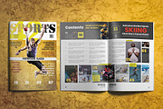 The Best Sports Magazine, a Magazine Template by Swayang | Creative Market