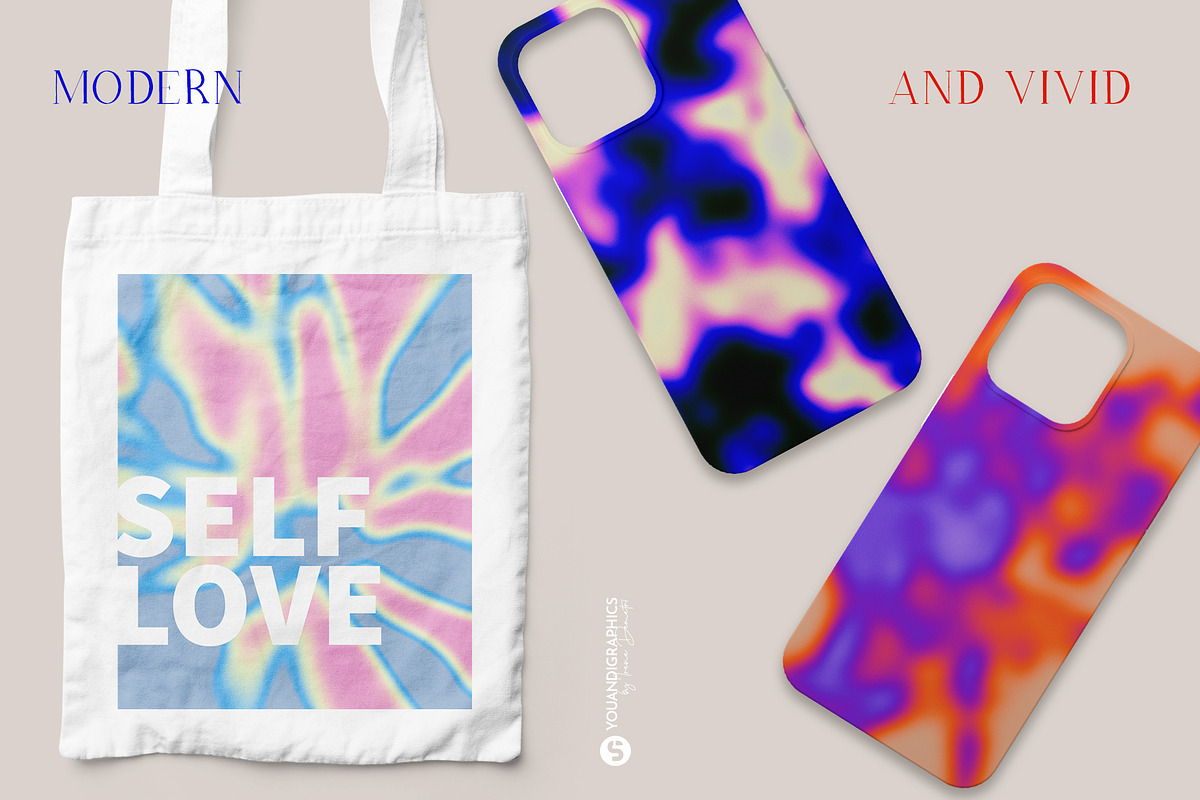 Heatmap Grainy Gradient Backgrounds, a Texture Graphic by ...