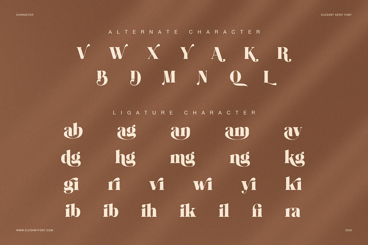 Bingah Elegant Serif Font