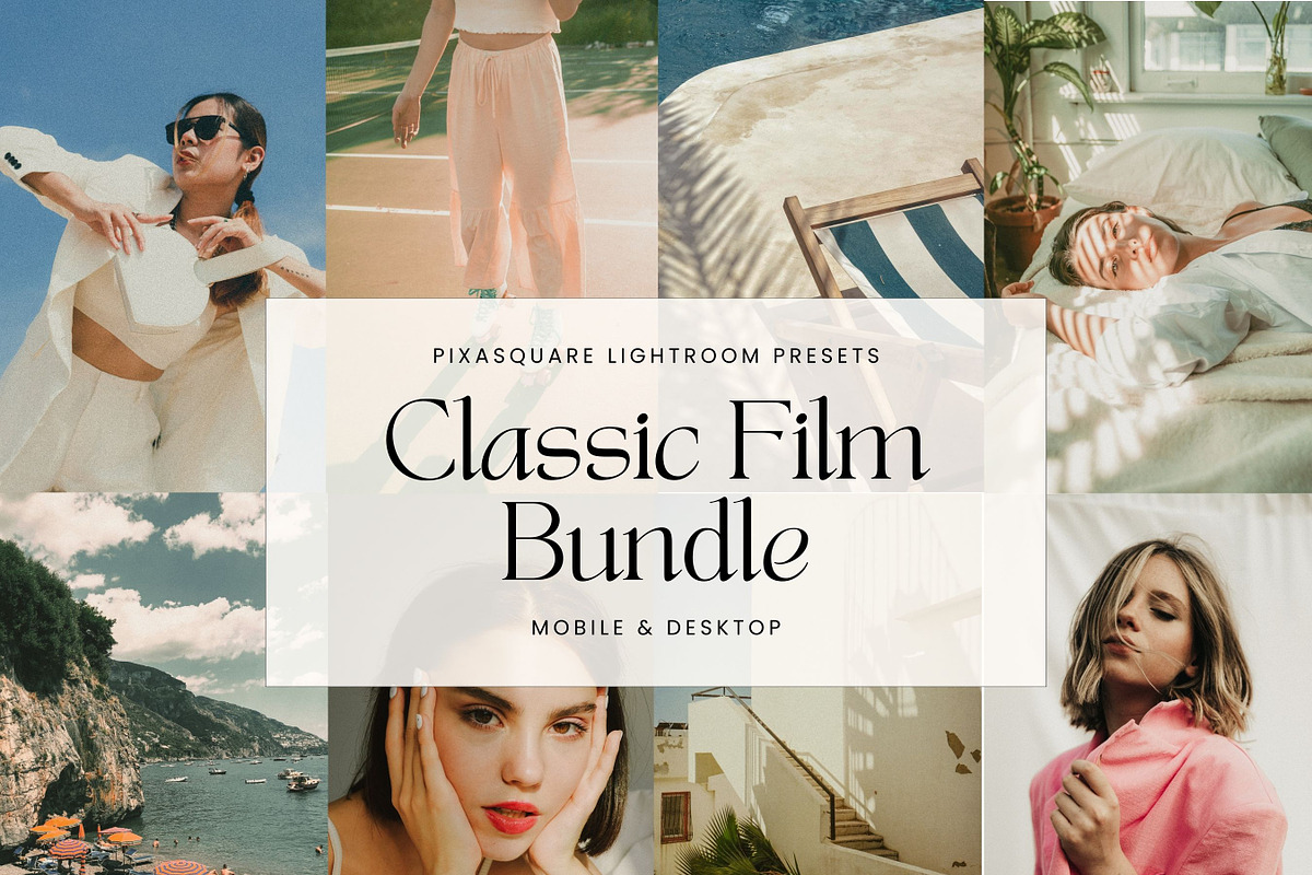 100 Film Look Lightroom Preset Bundle
