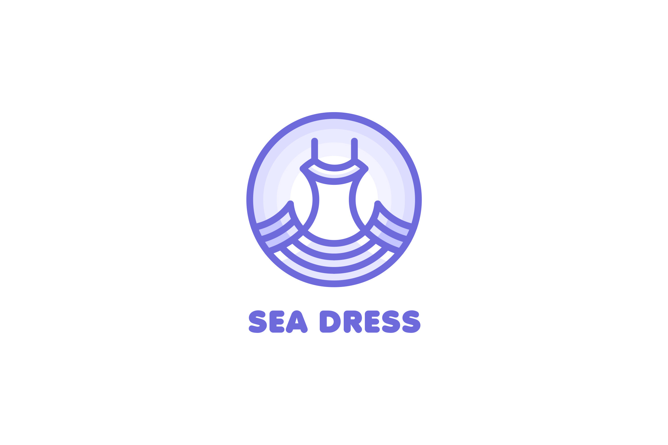 Sea Dress Logo, a Branding & Logo Template by Last Spark