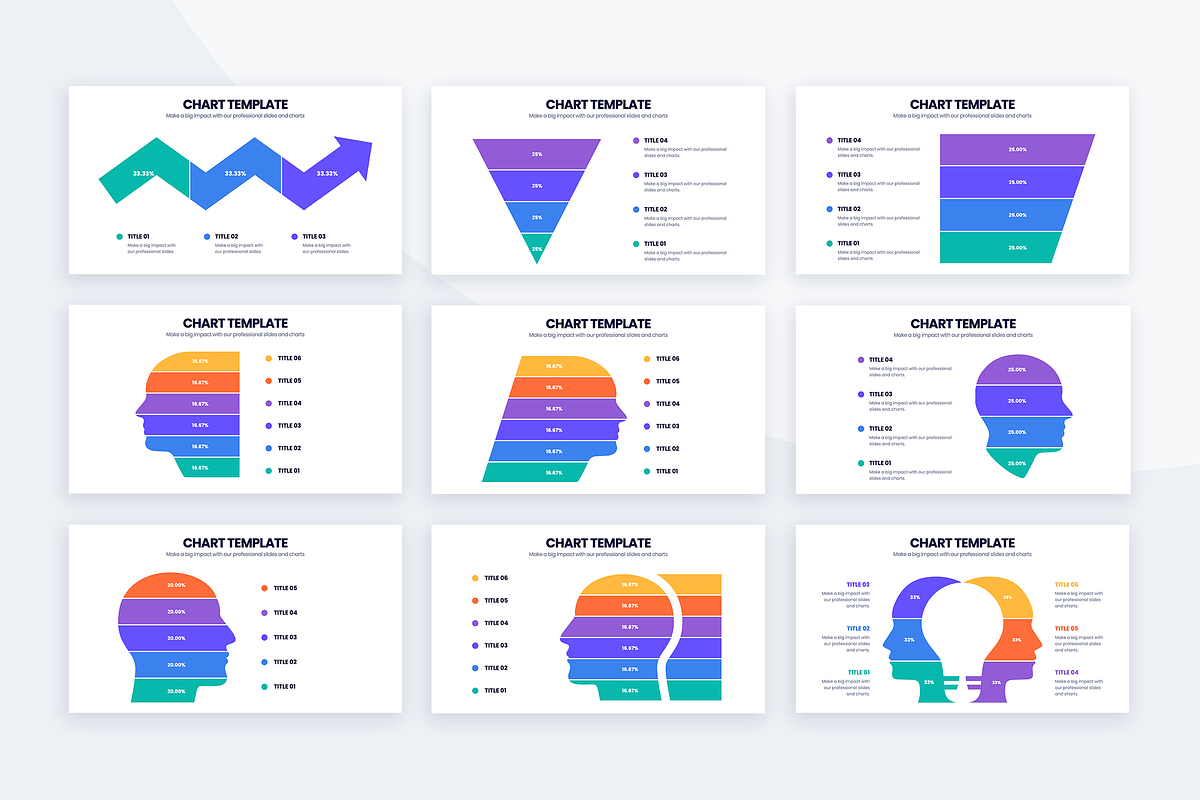 PowerPoint Charts and Graphs Bundle, a Presentation Template by Slidesmash