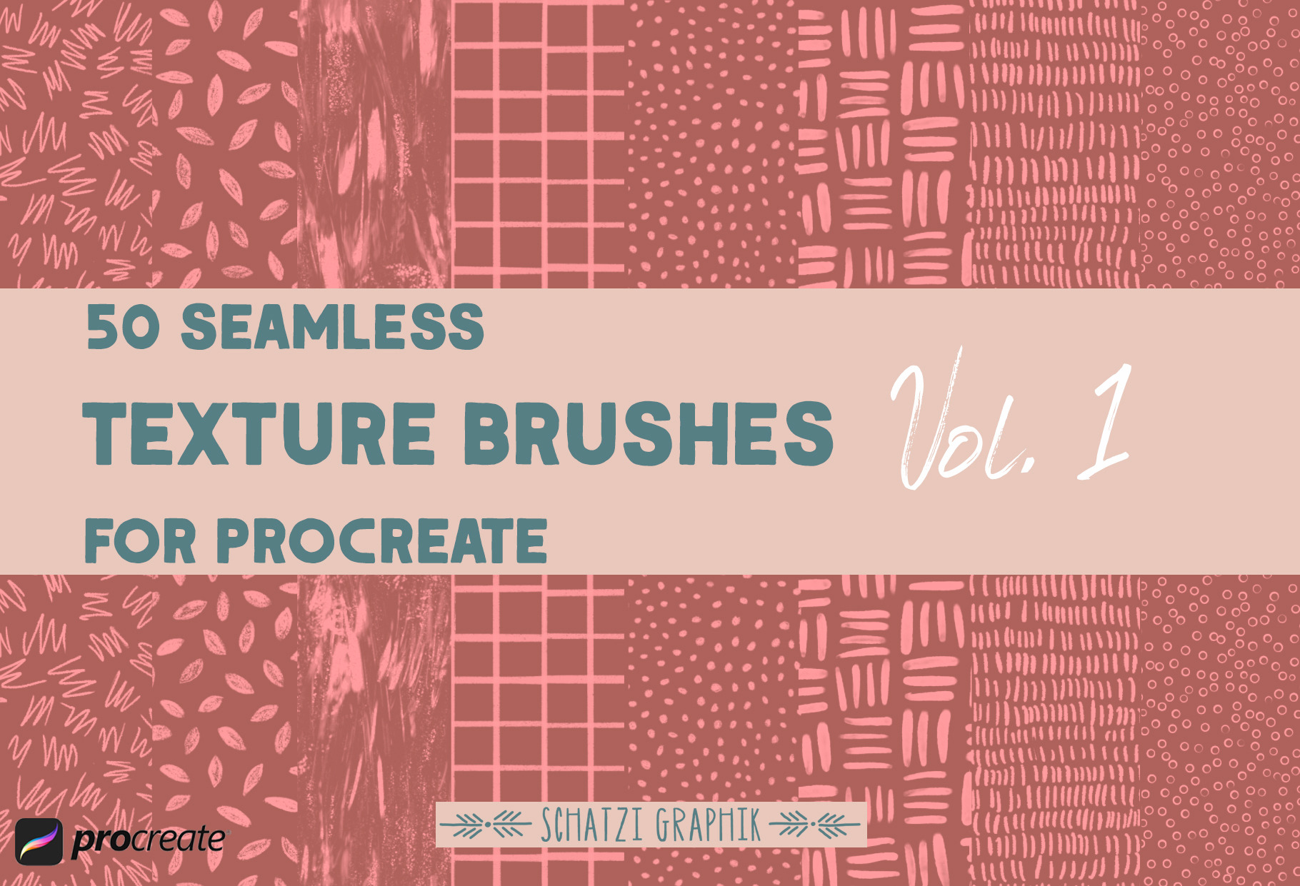 Pattern Texture Brush Set Vol. 1