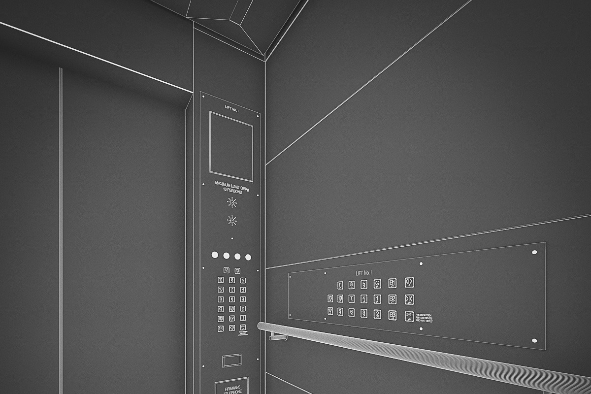 OTIS Elevators Collection Pack, an Architecture 3D Model by 3DNUTS