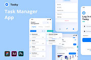 Tasky - Task Management App, an App Template by SLAB! Design