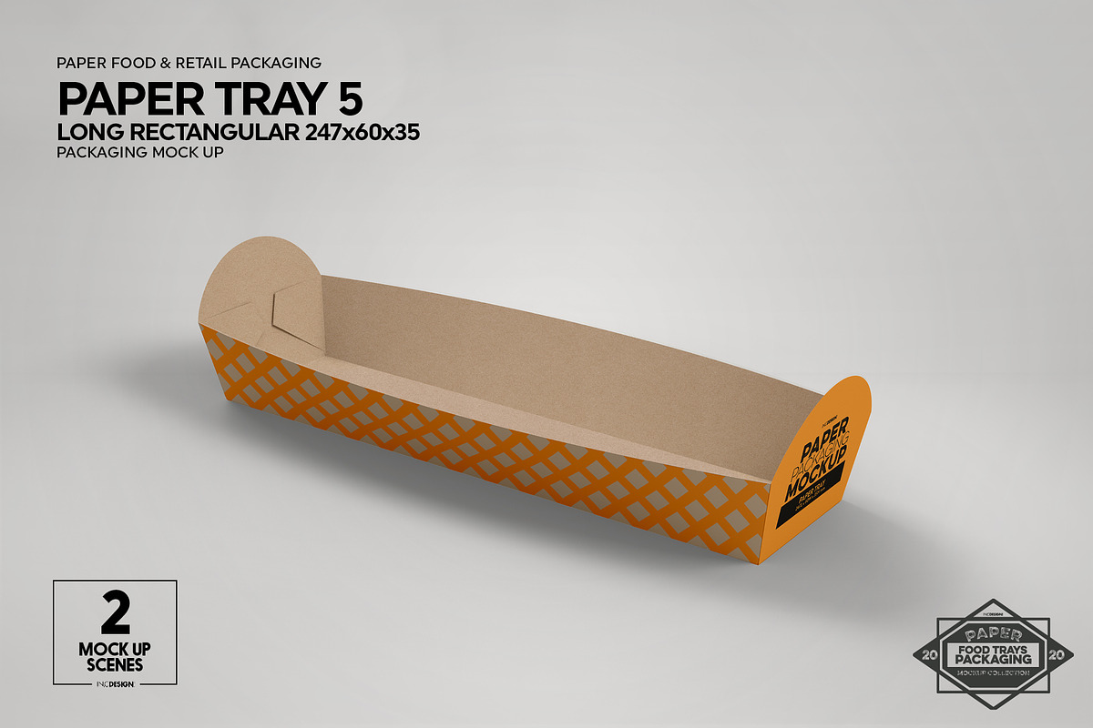 VOL. 20 Paper Box Packaging Mockup, a Cups & Container Mockup by INCDesign