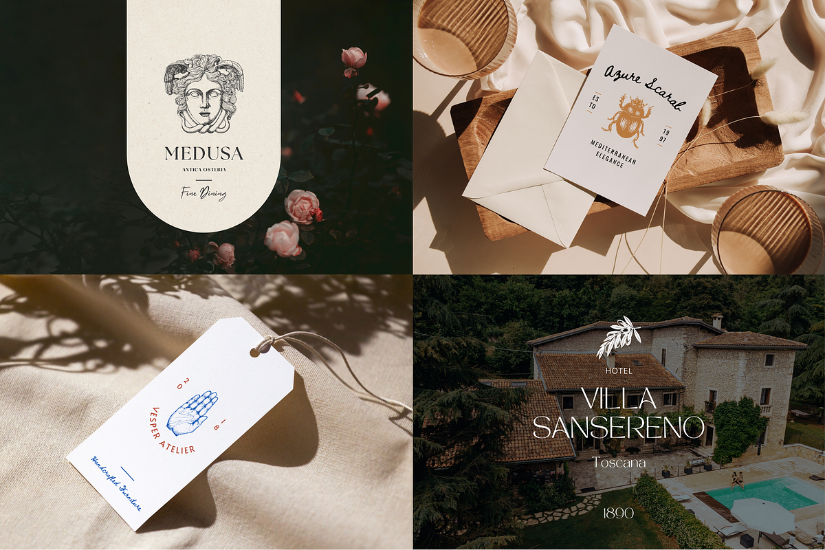 Antique Roman Greek Mythology Bundle