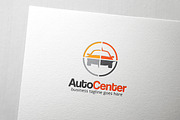 Auto Center Logo, a Branding & Logo Template by Slim Studio