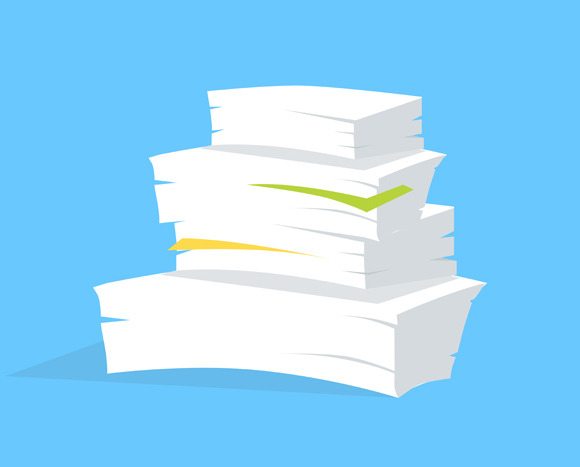 Stack of Papers, a Background Graphic by robuart