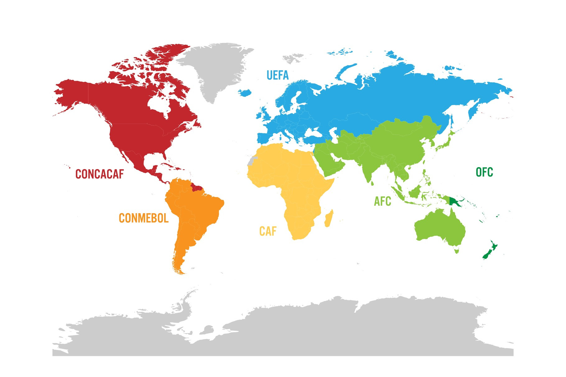 Map of world football, or soccer | Illustrations ~ Creative Market