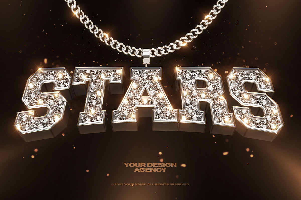 Bling Bling Logo and Text Effects, a Layer Style Add-On by Hyperpix ...