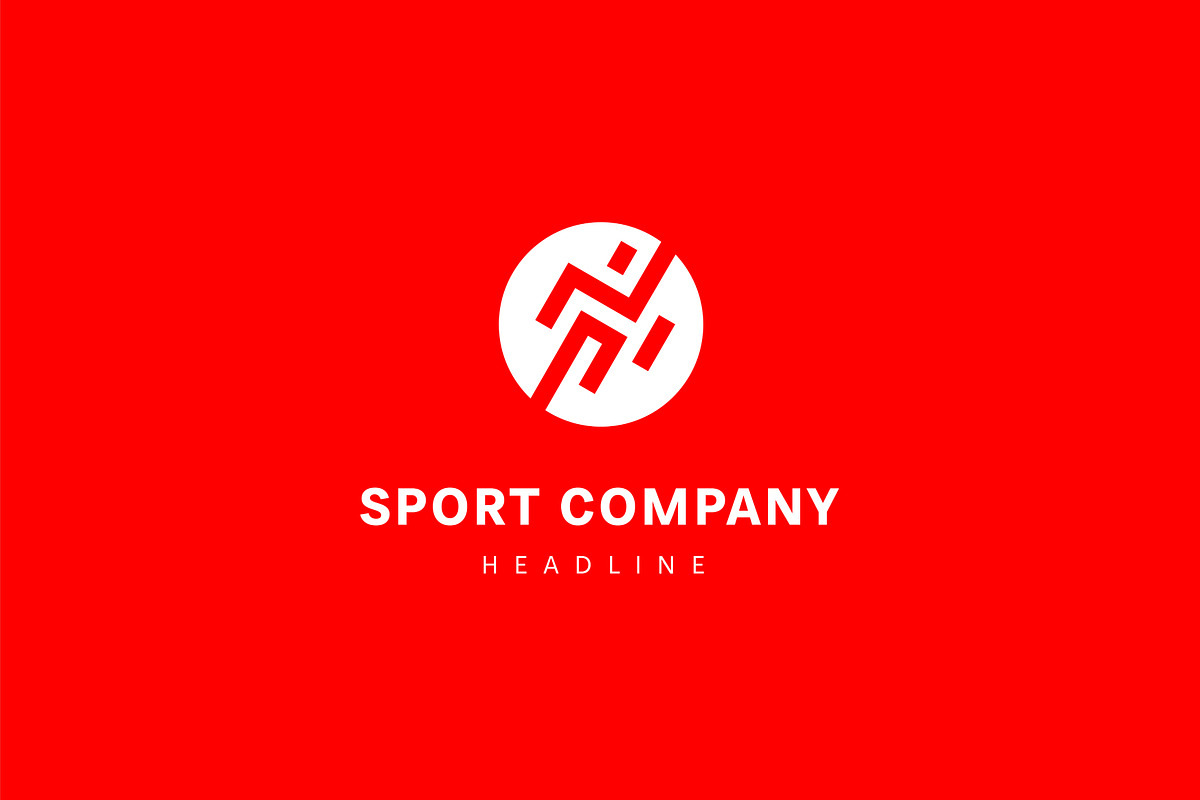 Sport company logo template., a Branding & Logo Template by Anton Akhmatov
