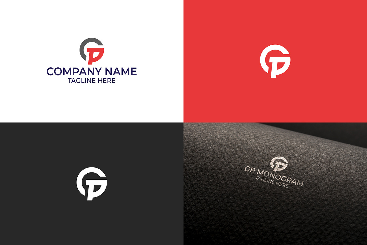 Letter P Logo Design, a Branding & Logo Template by GranzCreative