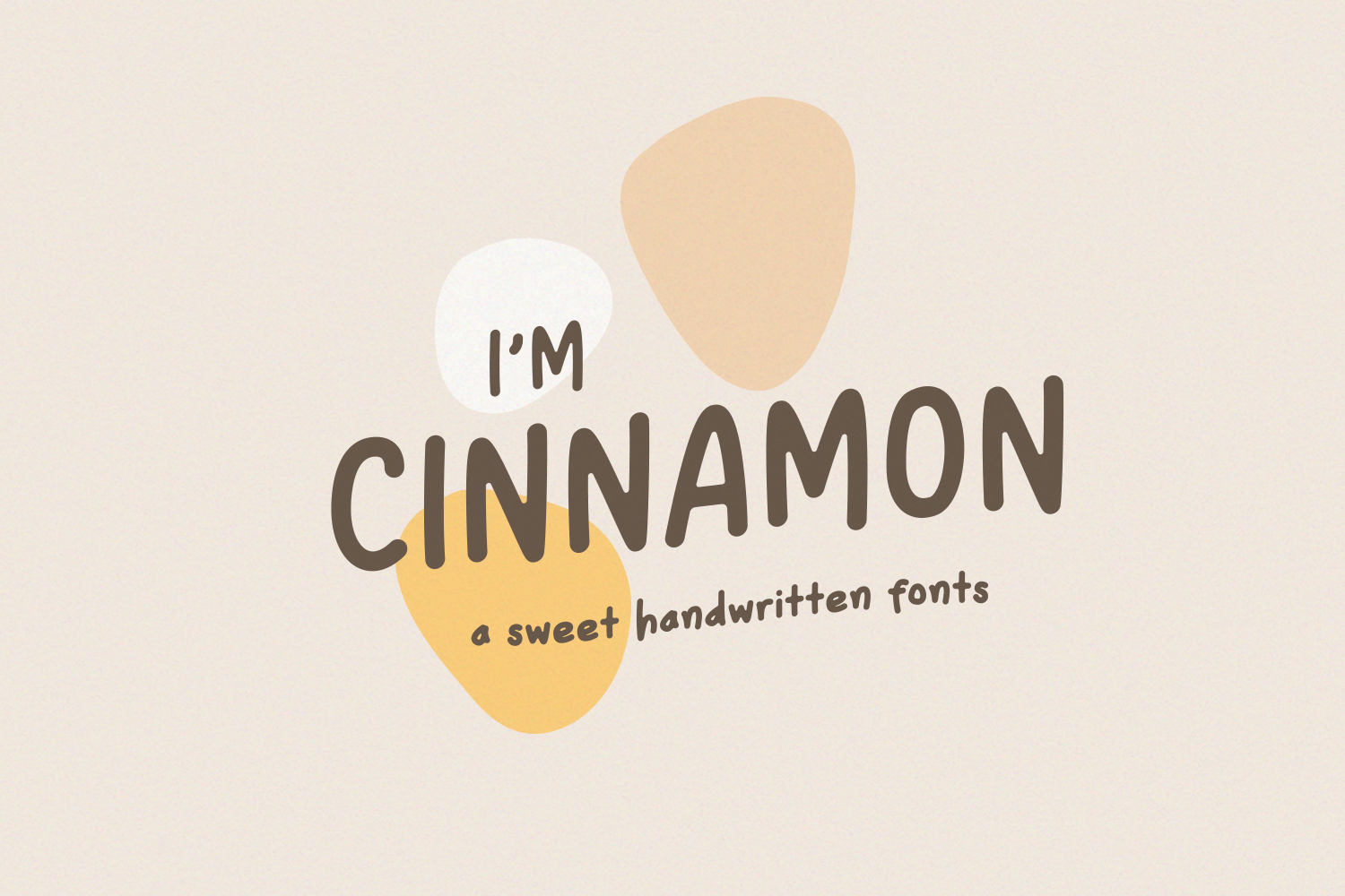 Cinnamon - A Sweet Handwritten Fonts