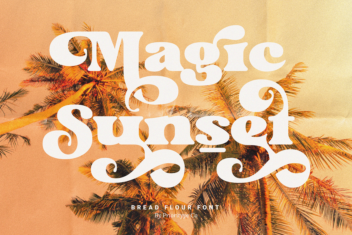 Bread Flour - Bold Retro Serif Font, a Serif Font by Prioritype Co