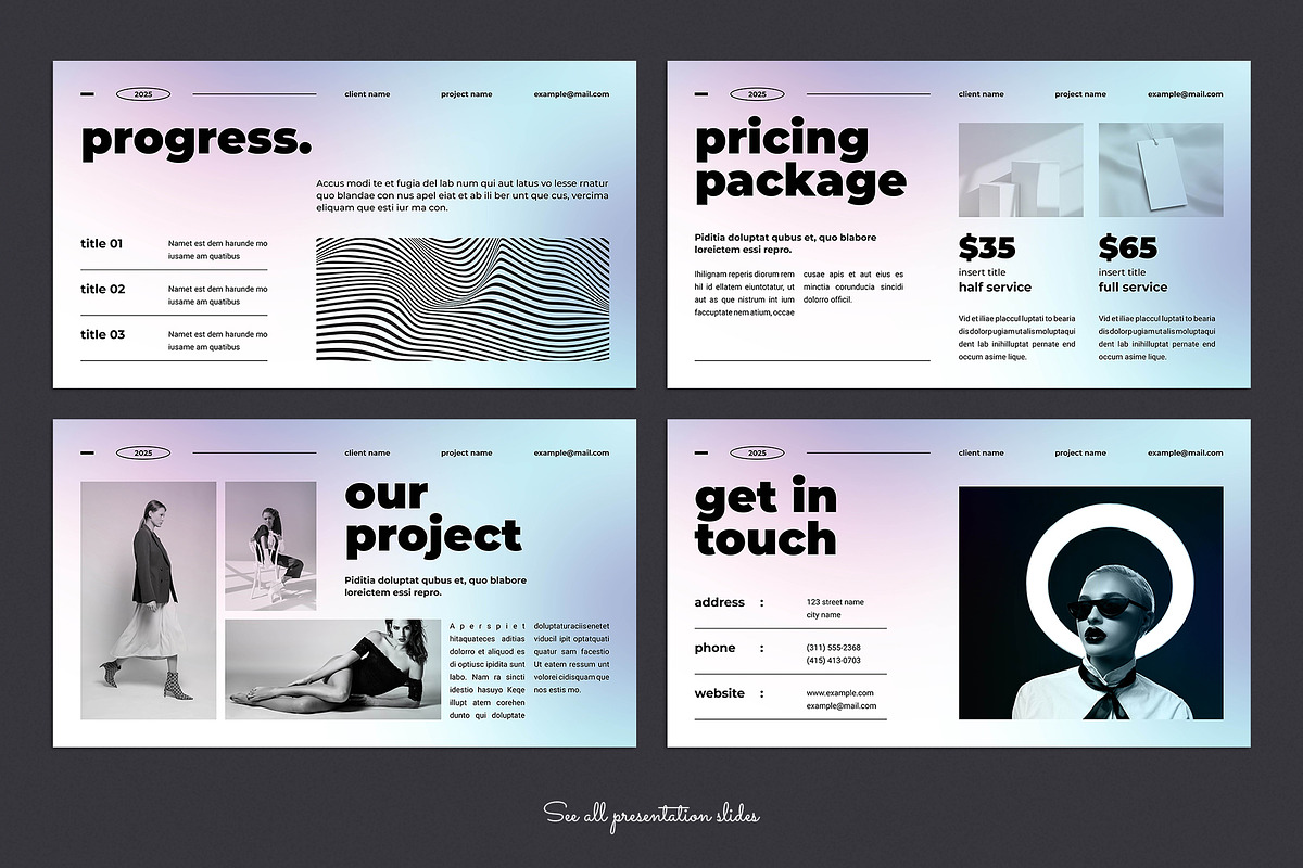 Project Proposal Presentation Design, a Presentation Template by ...