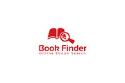 Book Finder Logo Template, a Branding & Logo Template by Logo20