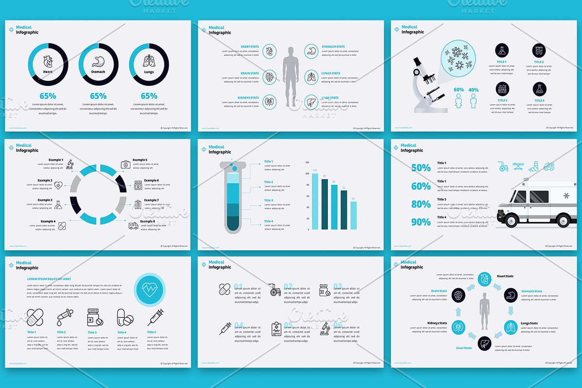 Lively Healthcare PPT Slides, a Presentation Template by MotoCMS