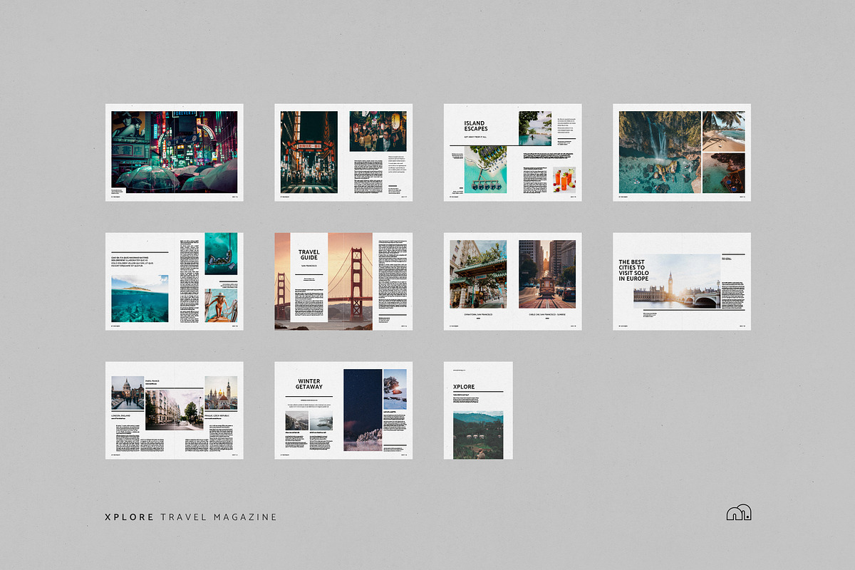 Xplore Magazine, a Magazine Template by bilmaw creative