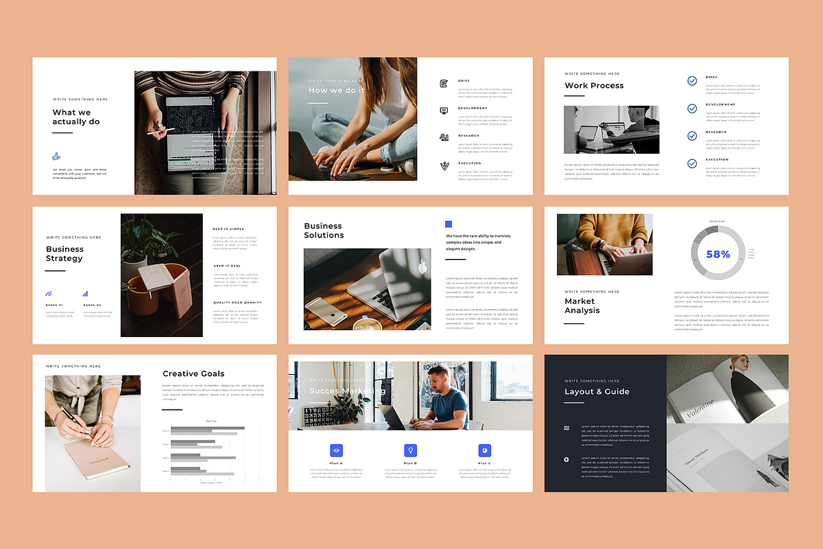 Socio - PowerPoint Template, a Presentation Template by Bervisual | Creative Market
