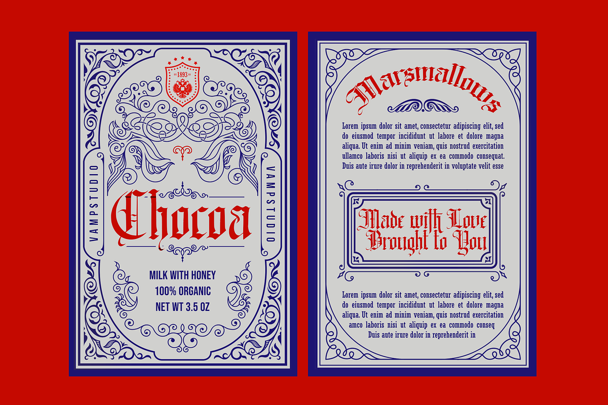 The Old Witch Blackletter