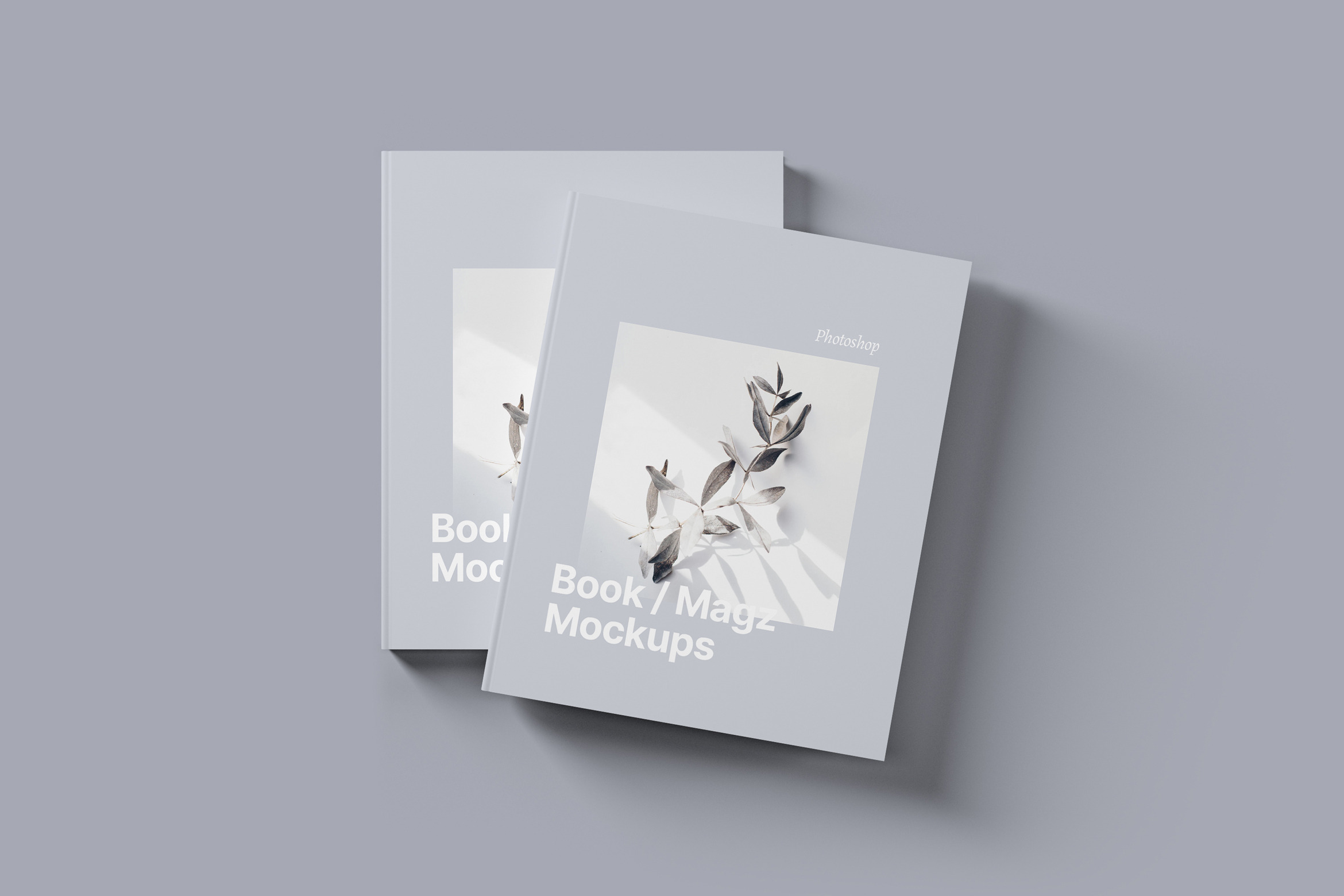 Book / Magazine Mockups, a Print Template by artimasa