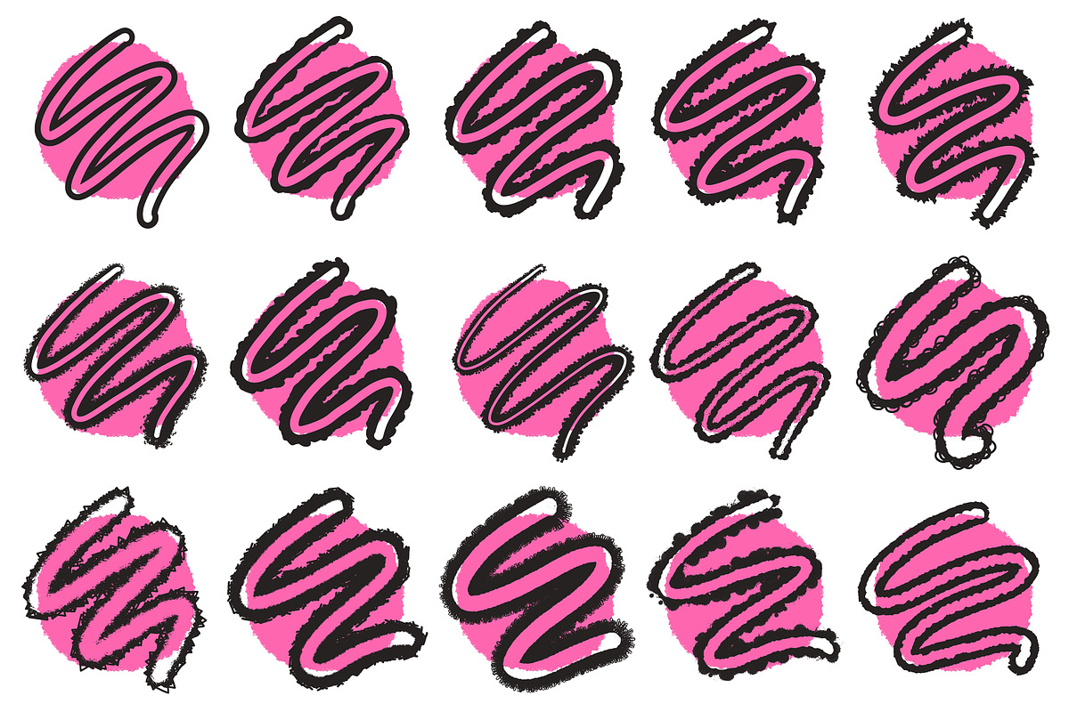 Procreate Messy Outlines Brush Set