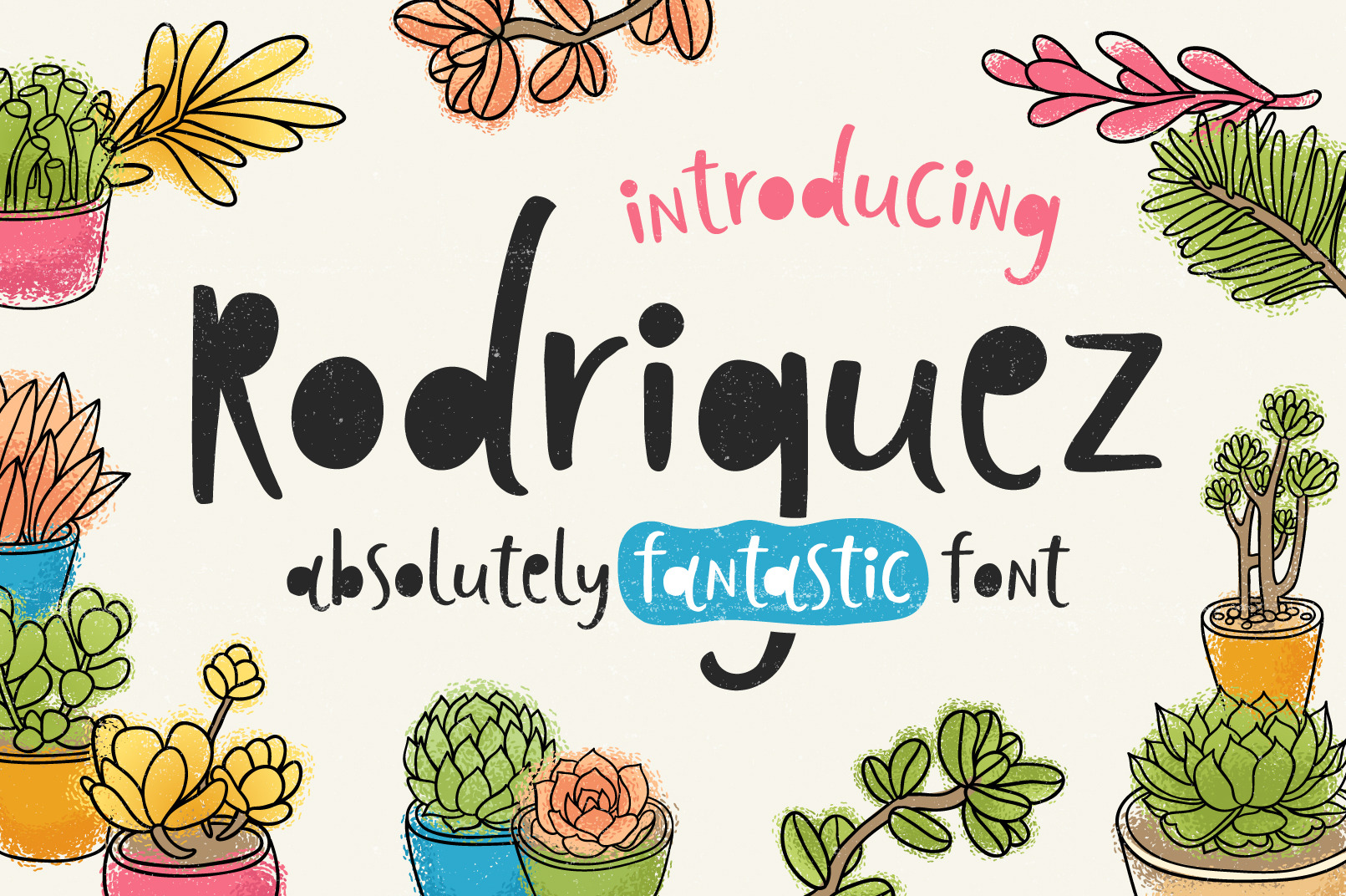 Rodriguez Font, a Sans Serif Font by Zira Zulu