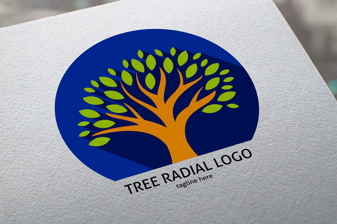 Tree Radial Logo, a Branding & Logo Template by Design_Planet