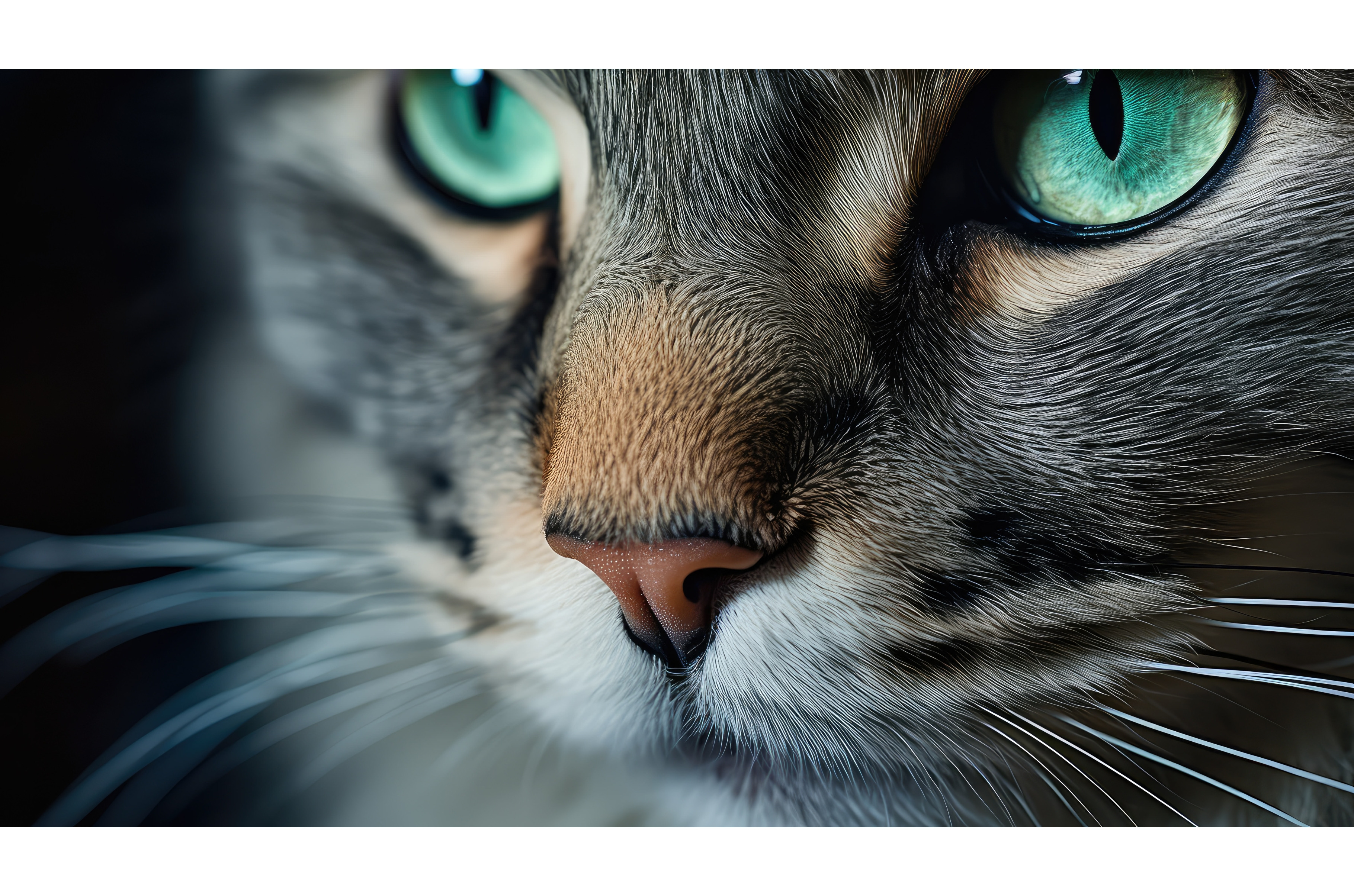 captivating gray eyes ai generated, a Background Photo by pikepicture