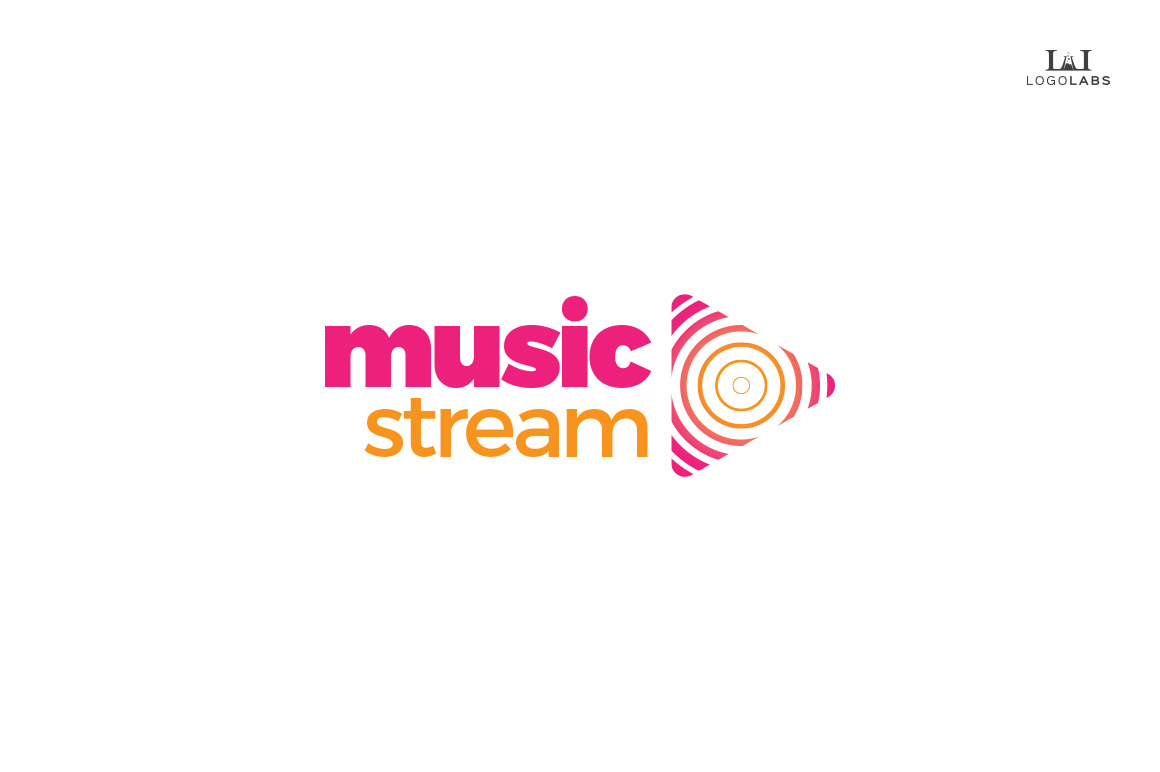 Music Stream Logo, a Branding & Logo Template by LogoLabs