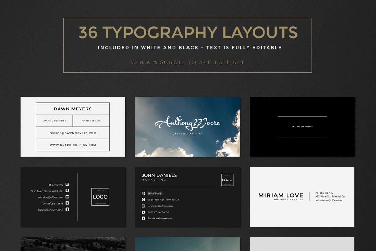 Business Card Creation Kit, a Business Card Template by Graphicdome