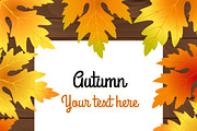 Autumn background for your text. | Background Graphics ~ Creative Market