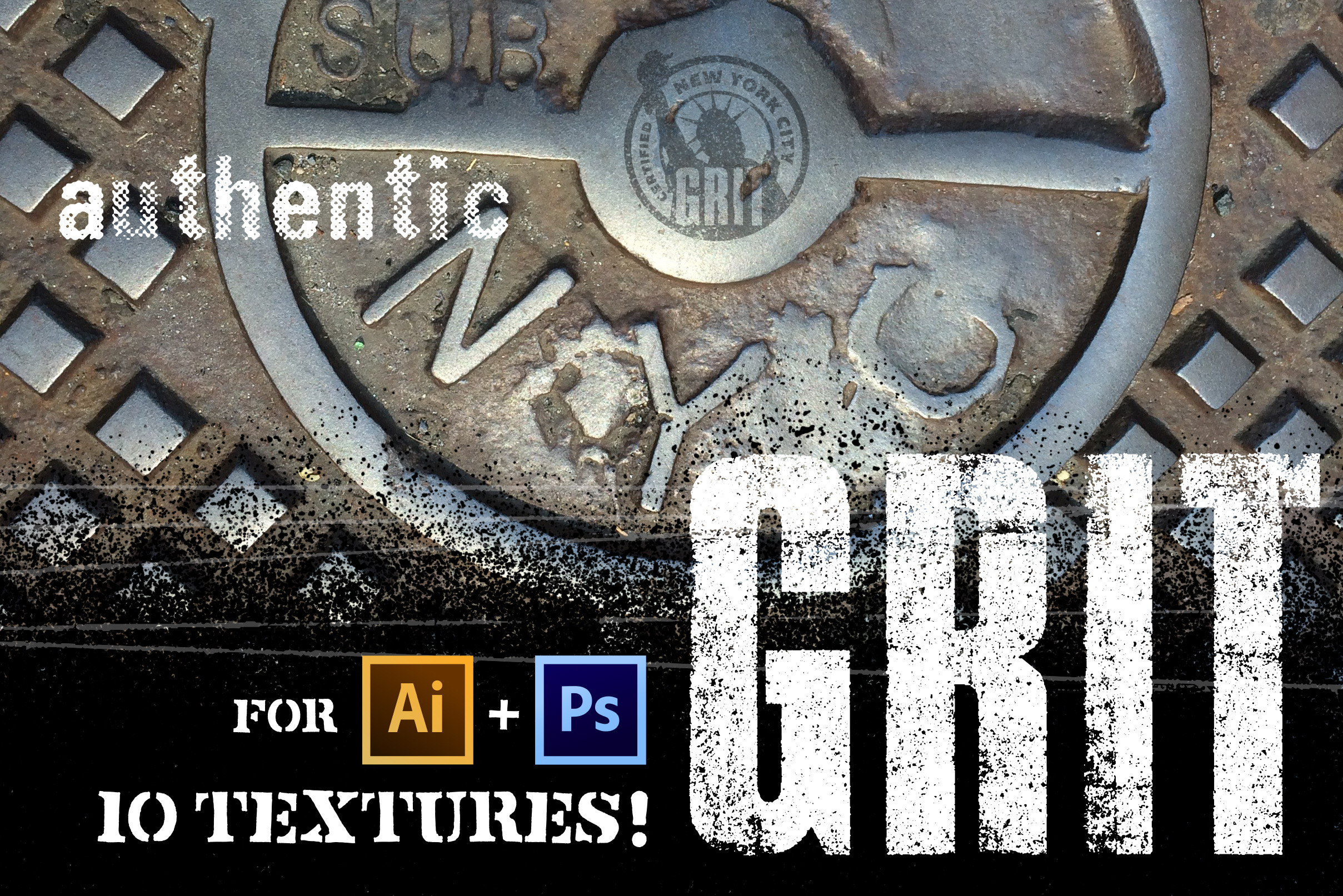 New York City Grit & Textures, a Texture Graphic by Carr Creative Shop