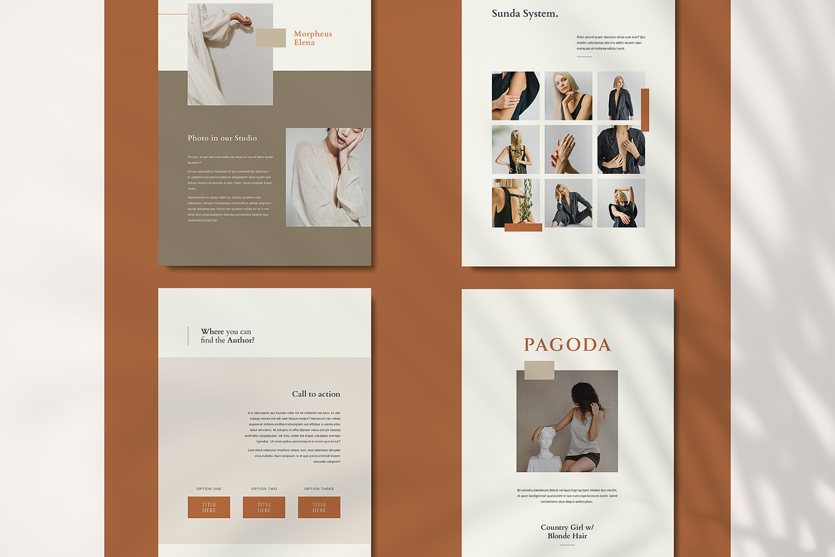 Modern Photography Portfolio Canva