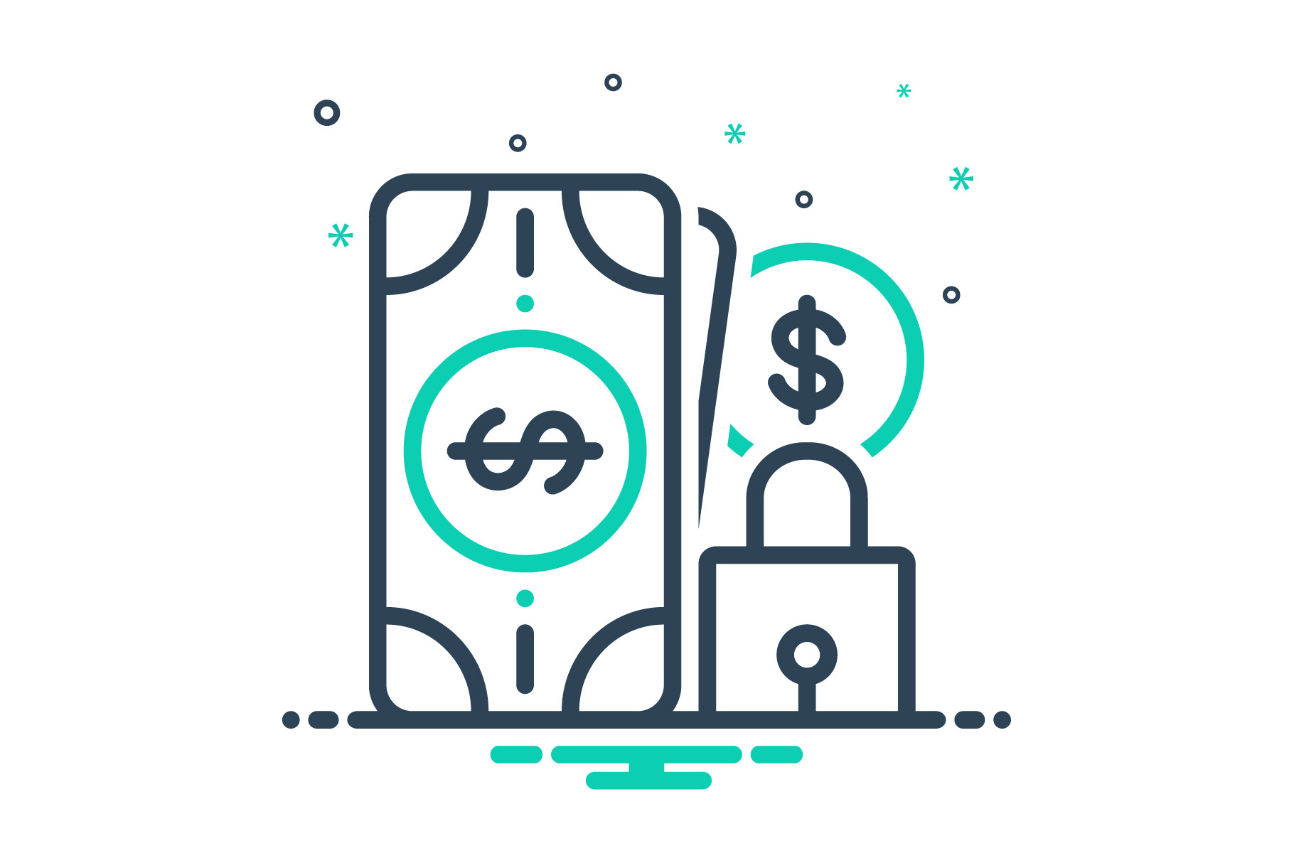 Safe money icon, an Icon by Creative priyanka