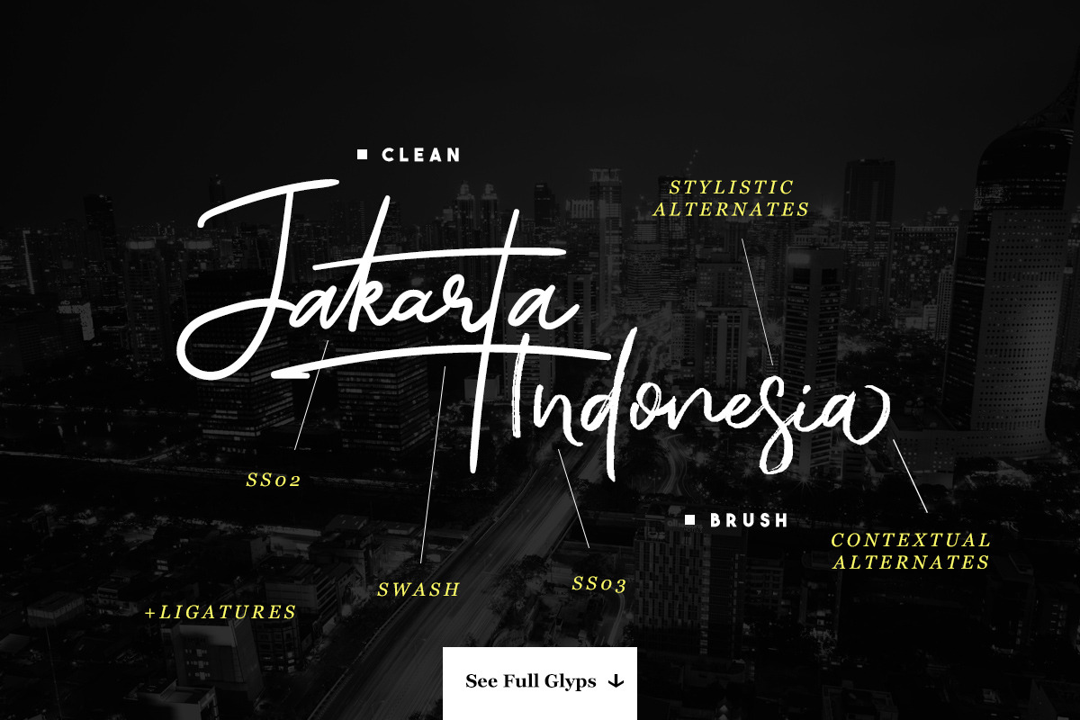 Gloriant Signature Script, a Script Font by Letterhend Studio