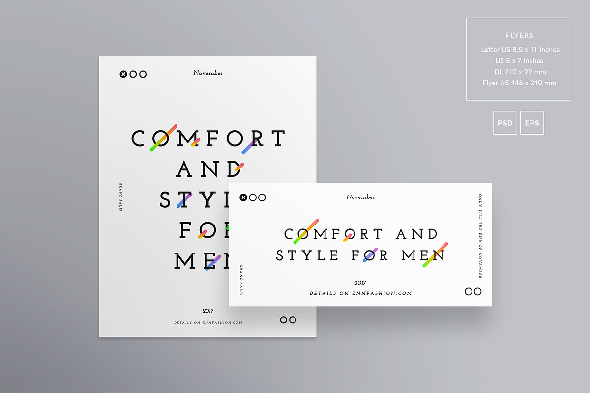Flyers | Style For Men, a Flyer Template by Amber Graphics