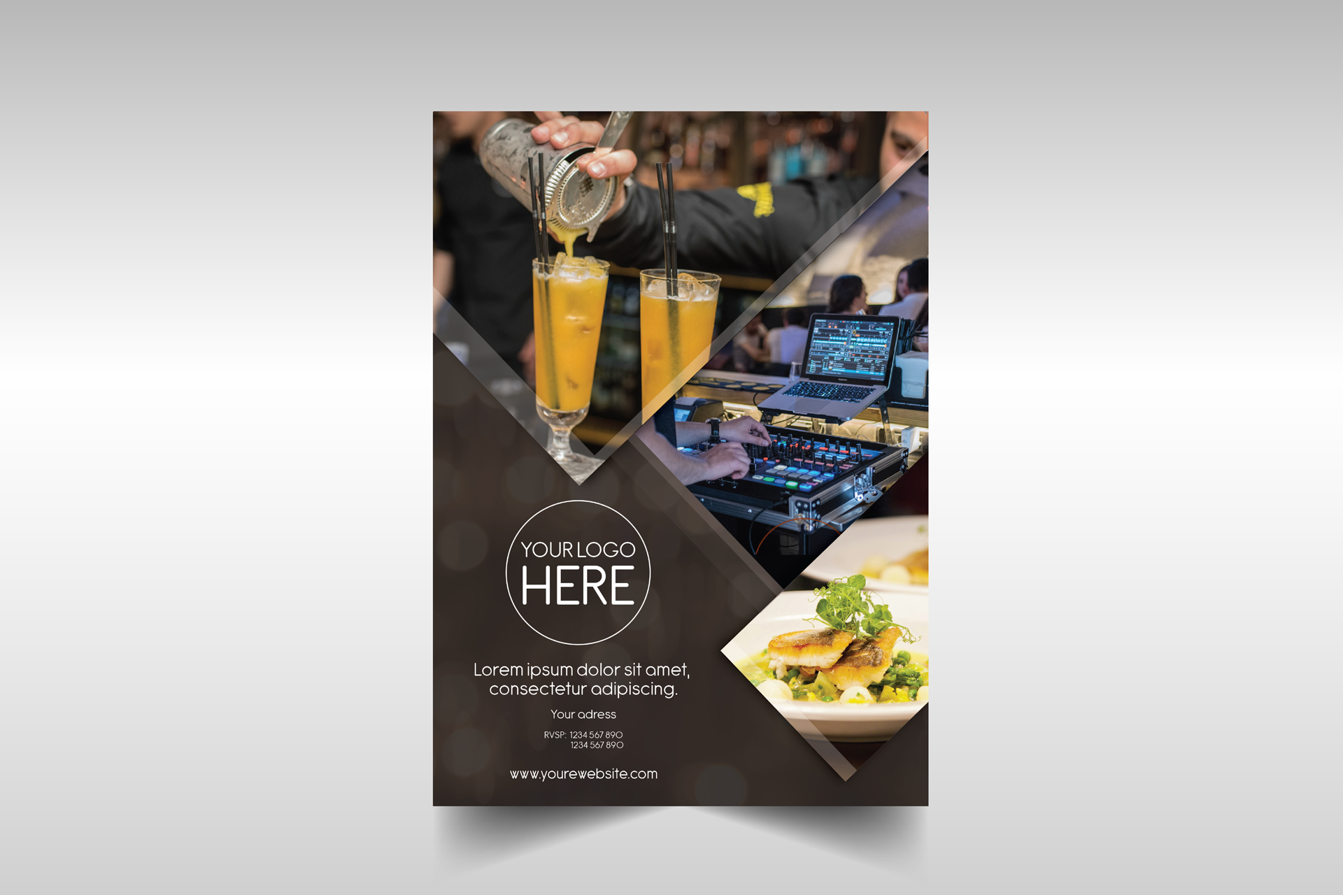 Pub Flyer, a Flyer Template by designerds | Creative Market