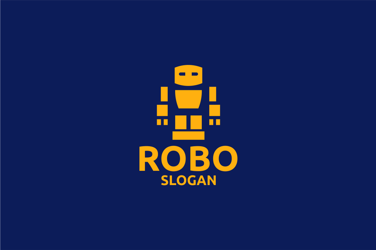Robot Logo, a Branding & Logo Template by Metrolinevision