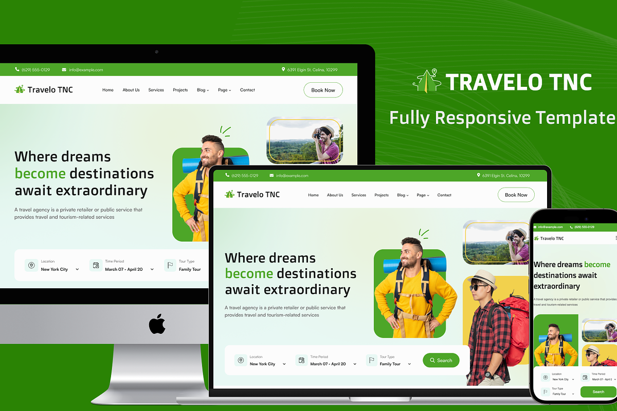 Travelo TNC - Travel HTML Template