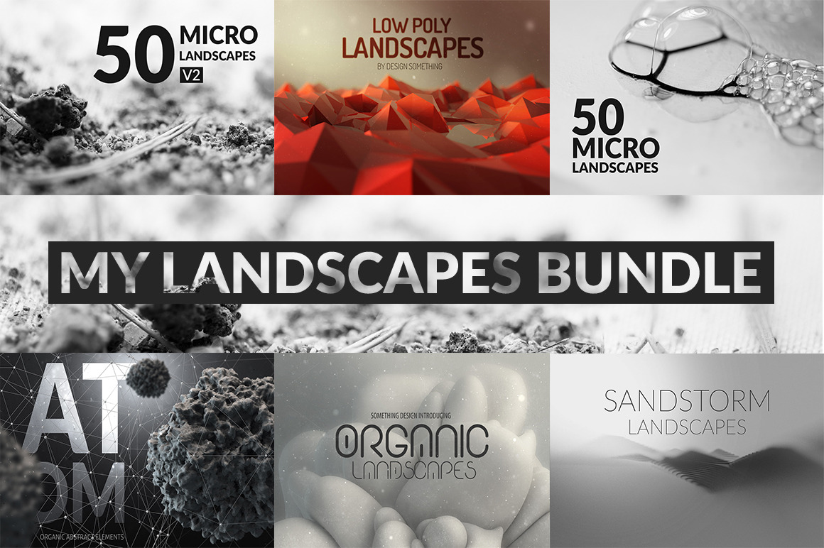 My Landscapes Bundle, a Background Graphic by DesignSomething