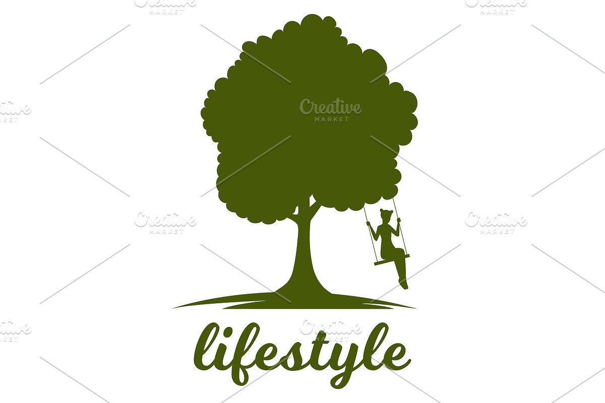 Lifestyle vector card template, a Person Illustration by Pavlo ...