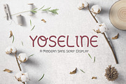 Yoseline, a Sans Serif Font by Heroglyphs Studio