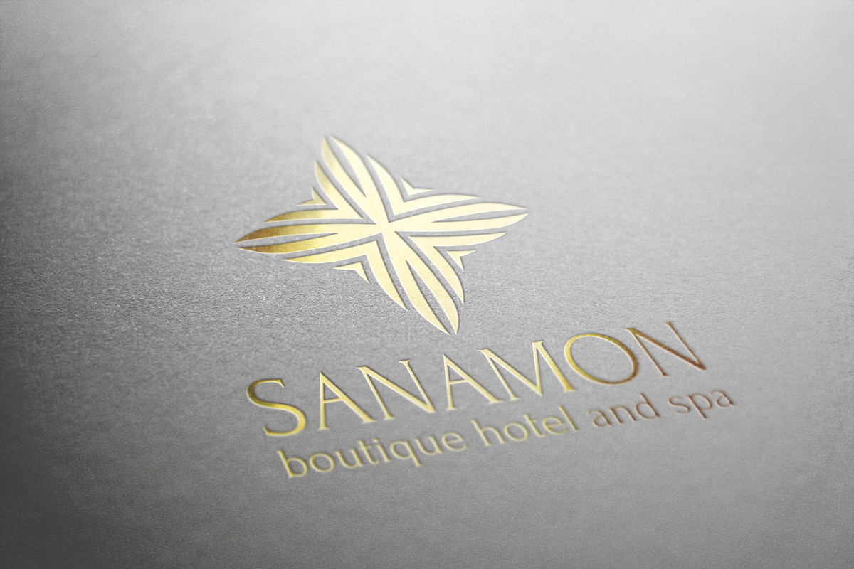 Boutique hotel Logo, a Templates & Theme by Vectorwins Premium Shop