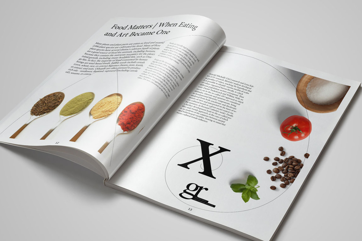 Golden Ratio Magazine Template, a Magazine Template by DesignSomething